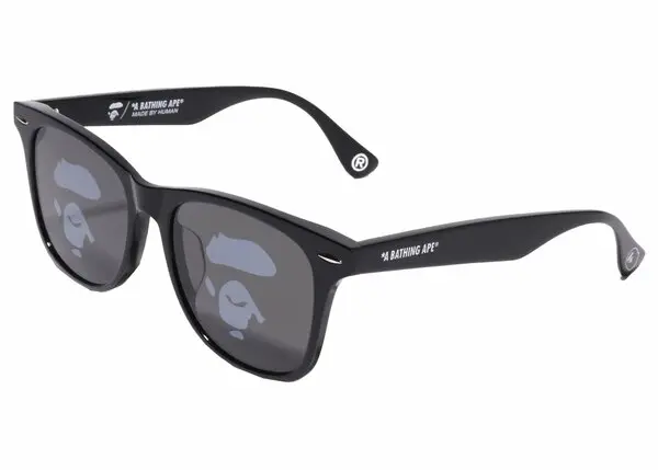 A BATHING APE No. 13 Sunglasses - Black