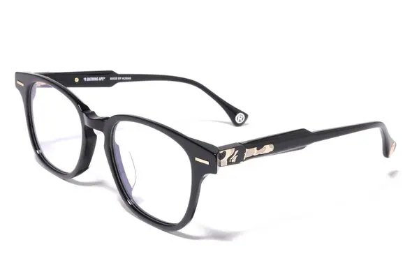 A BATHING APE Optical 4 Frame - Black