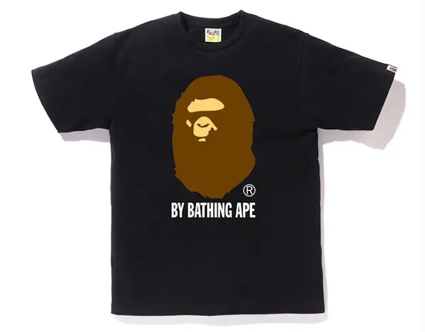 A BATHING APE Pigment Bathing Tee Shirt - Black