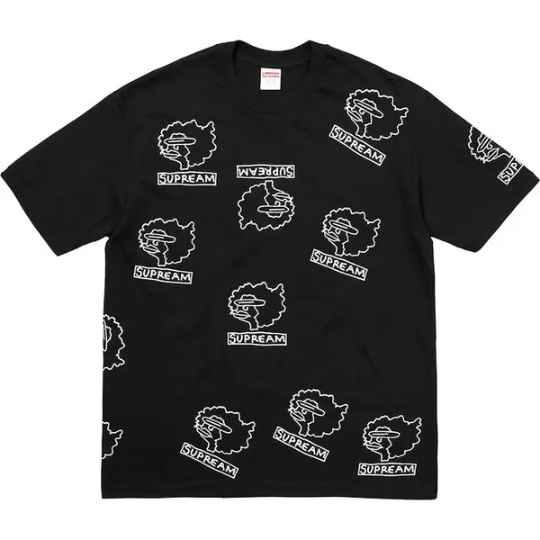 Supreme Gonz Heads Tee Shirt - Black