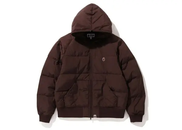 A BATHING APE One Point Hooded Down Jacket