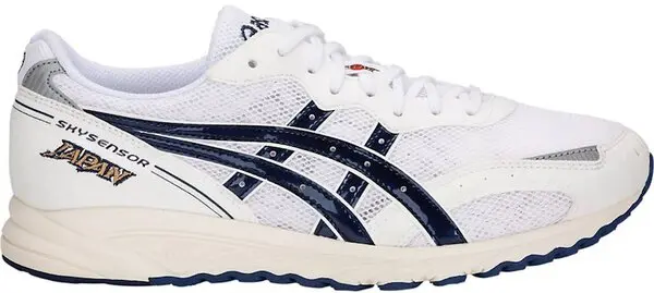 Asics Skysensor Japan Lace Up Sneakers - White/blue Print