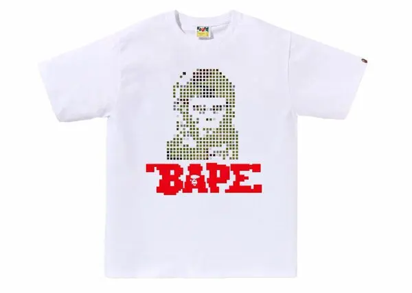 A BATHING APE Pictonerius Tee Shirt - White