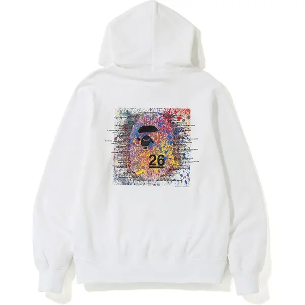 A BATHING APE Nowhere 26th Anniversary Pullover Hoodie - White