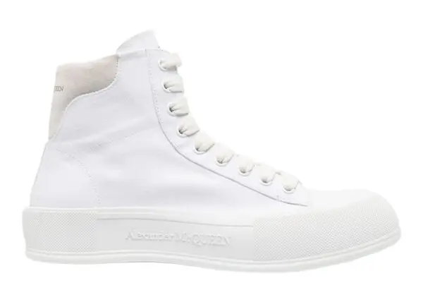 Alexander McQueen Deck Plimsoll High-top Sneakers