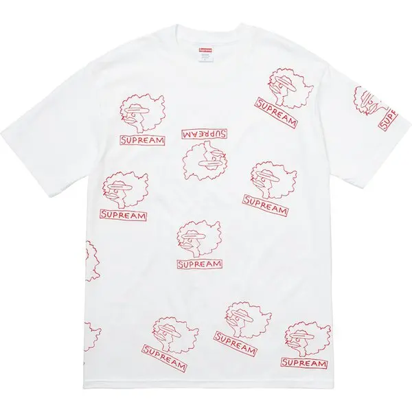 Supreme Gonz Heads Tee Shirt - White