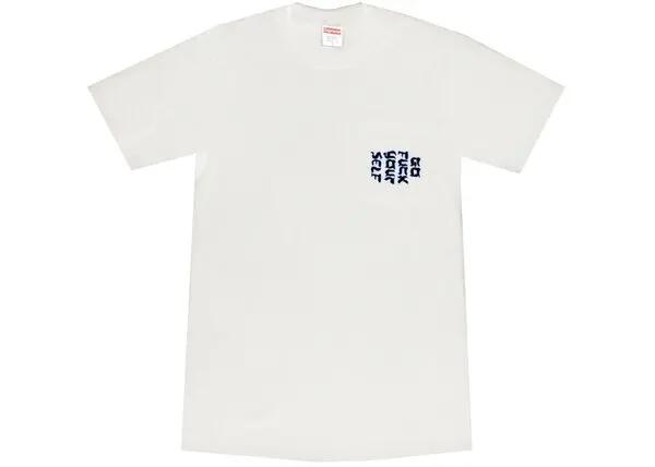 Supreme Go Fuck Yourself Pocket Tee Shirt - White