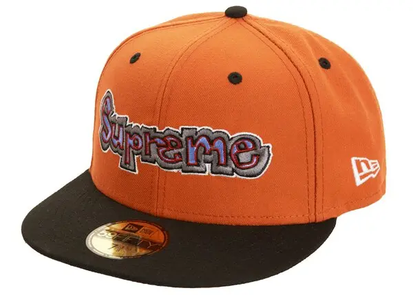 Supreme Gonz Logo New Era Cap - Burnt Orange