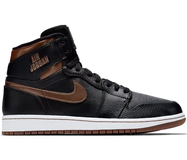 JORDAN 1 Retro High-top Sneakers - Black/bronze