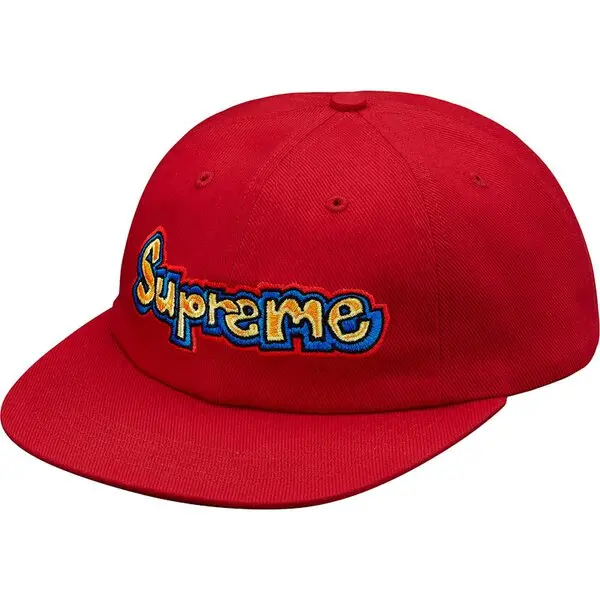 Supreme Gonz Logo 6-panel Cap - Red