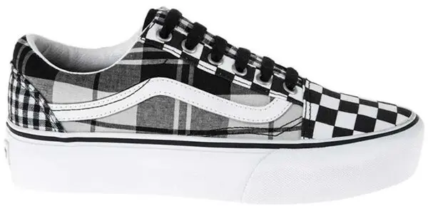 VANS Old Skool Platform Sneakers - Black/true White