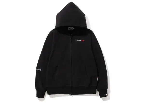 A BATHING APE Polartech Wide Fit Full Zip Hoodie