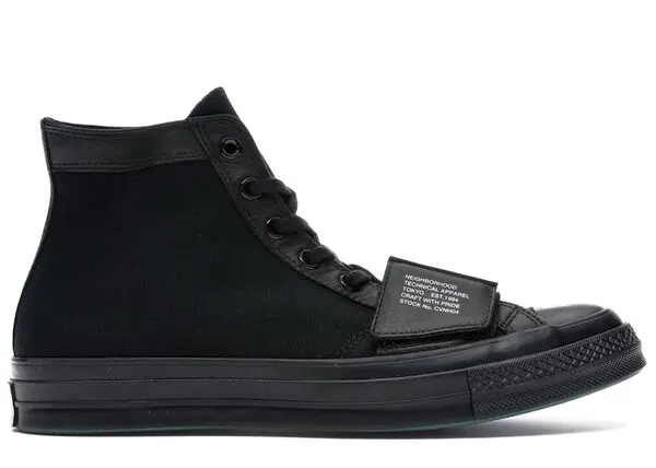 CONVERSE Chuck Taylor All Star 70 Hi Neighborhood Motorcycle - Black