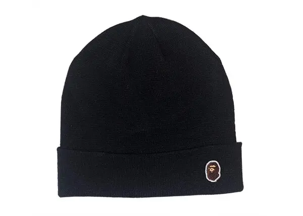 BAPE Knit Beanie - Black