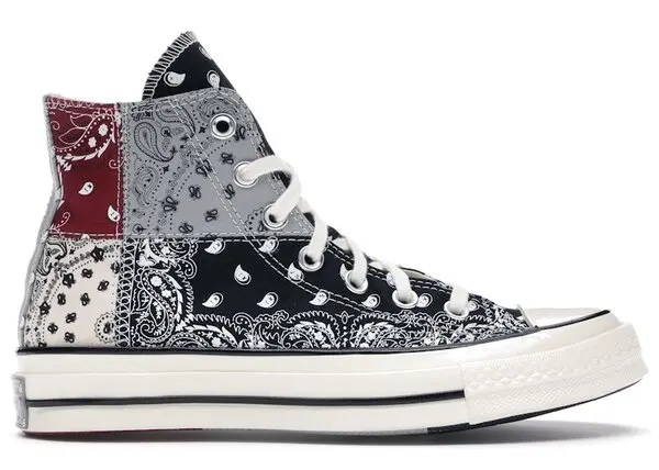 CONVERSE Chuck Taylor All-star 70 Hi Offspring Paisley - Black/multi/egret