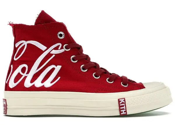 CONVERSE Chuck Taylor All Star 70 Hi Kith X Coca Cola - Garnet/white/egret