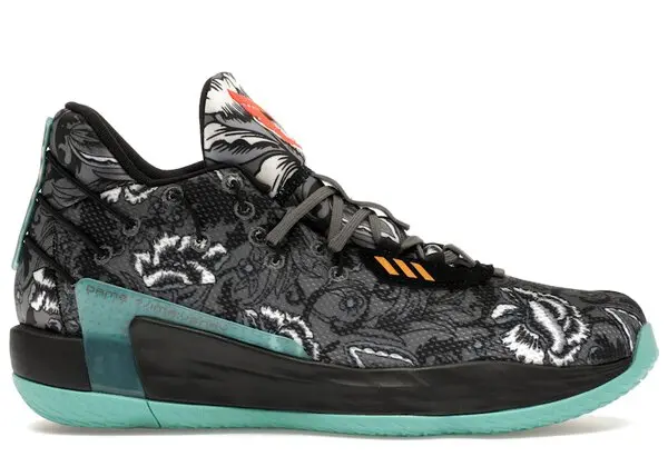 Adidas Dame Floral Sneakers