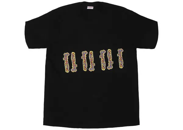 Supreme Gonz Logo Tee Shirt - Black