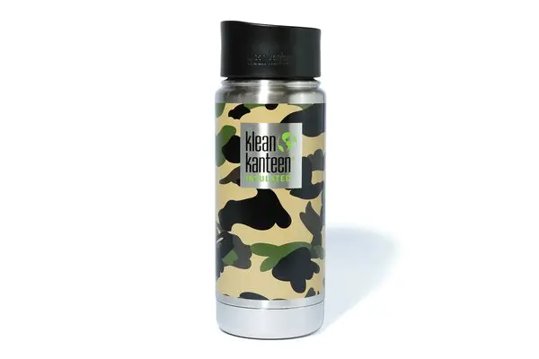 A BATHING APE 1st Camo 16oz. Klean Kanteen - Yellow