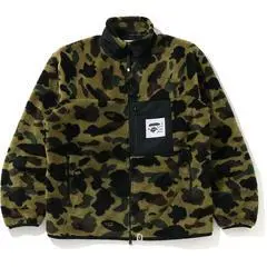A BATHING APE 1st Camo Boa Jacket