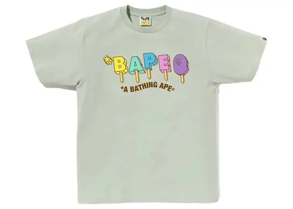A BATHING APE Popsicle Tee Shirt - Green