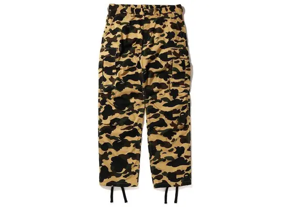 A BATHING APE 1st Camo Cargo Pants - Yellow