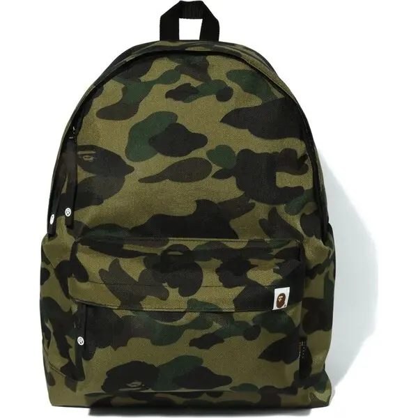 A BATHING APE 1st Camo Cordura Backpack - Green