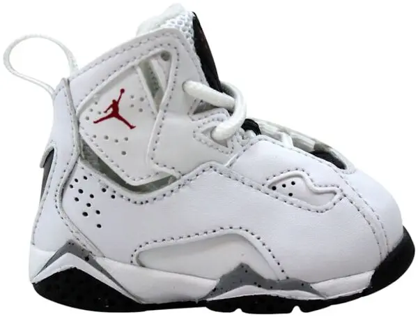 JORDAN True Flightin - White/gym Red Black Wolf Grey
