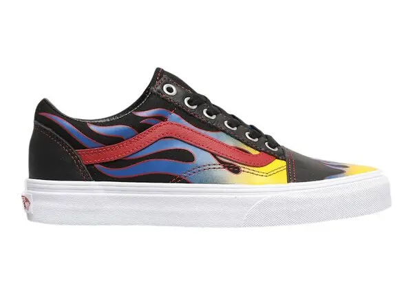 VANS Old Skool Racerin Sneakers - Black/red