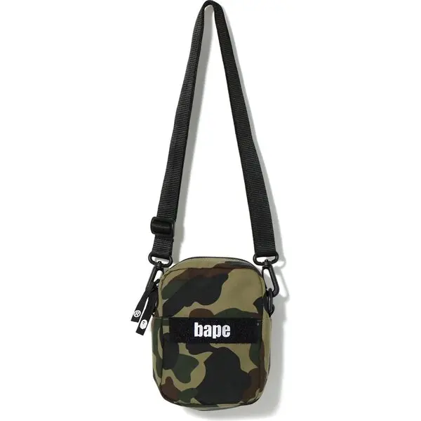 A BATHING APE 1st Camo Military Shoulder Bag - Green