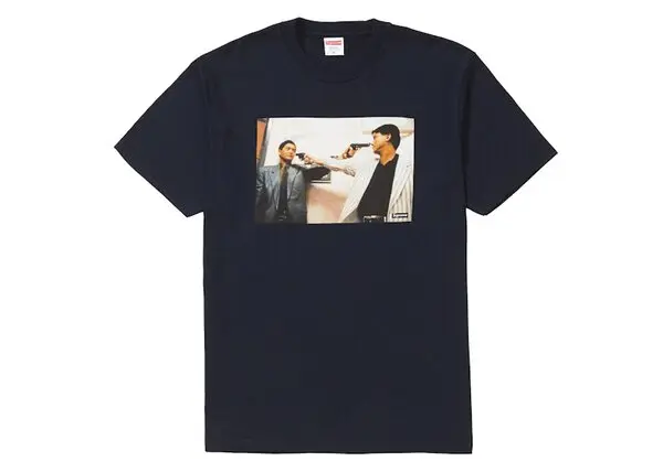 Supreme The Killer Trust Tee Shirt - Navy Blue