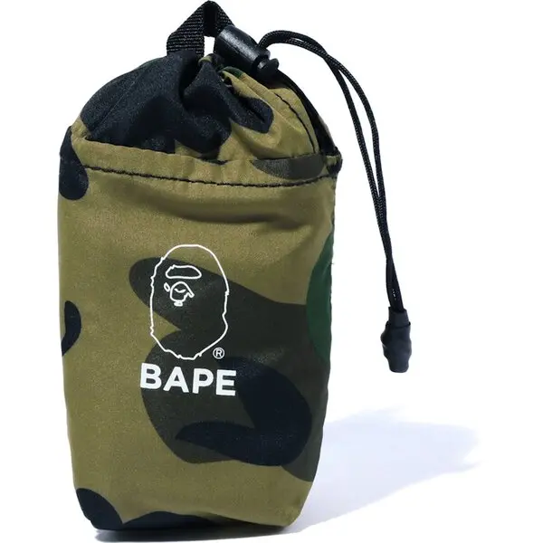 A BATHING APE 1st Camo Packable Waist Bag - Green
