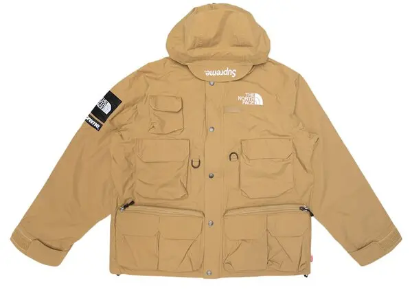 Supreme The North Face Cargo Jacket - Gold