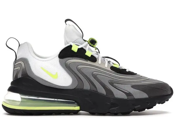 Nike Air Max 270 React Eng Neon - Wolf Grey/volt/cool Grey