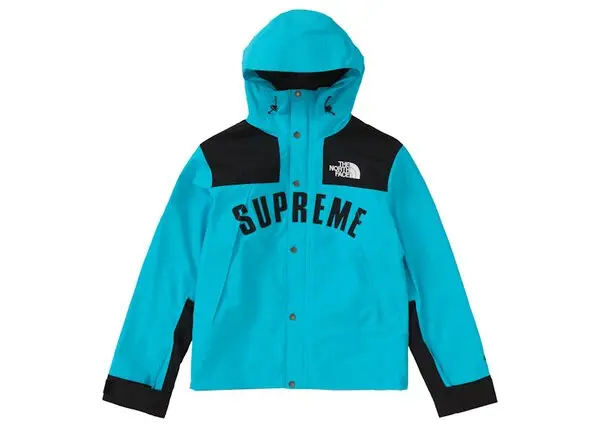 Supreme The North Face Arc Logo Mountain Parka Jacket - Teal