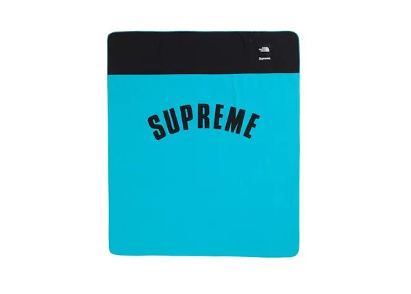 Supreme The North Face Arc Logo Denali Fleece Blanket - Teal