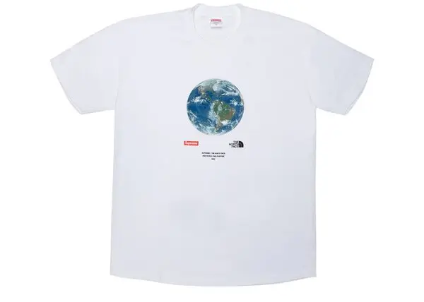 Supreme The North Face One World Tee Shirt - White