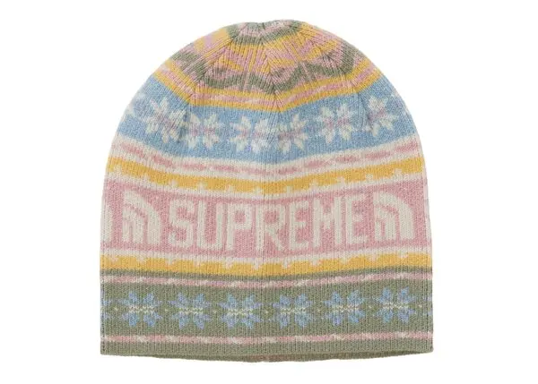 Supreme The North Face Beanie - Pink