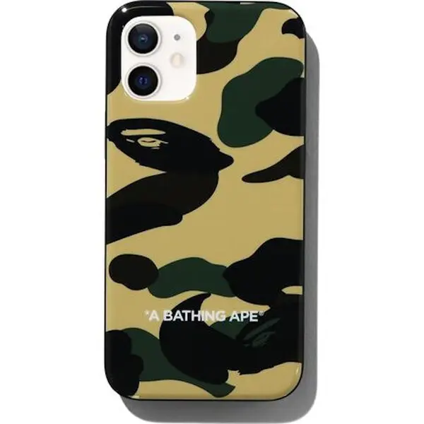 A BATHING APE 1st Camo Iphone 12 Mini Case - Yellow