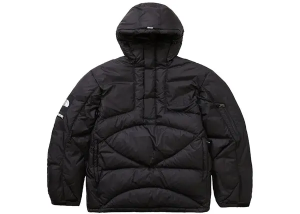 Supreme The North Face 800-fill Half Zip Hooded Pullover - Black