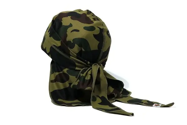 A BATHING APE 1st Camo Durag - Green