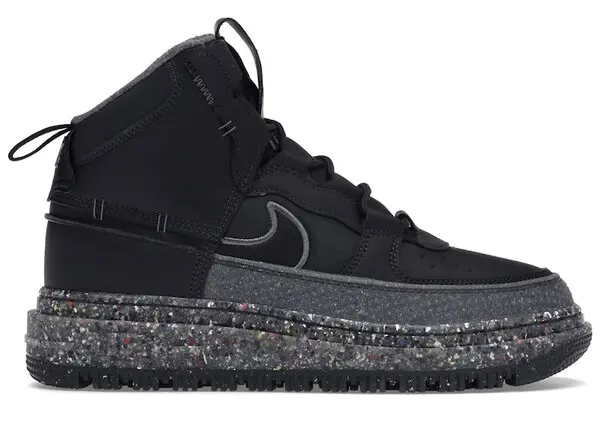 Nike Force 1 High Boot Nn - Dark Smoke Grey/black