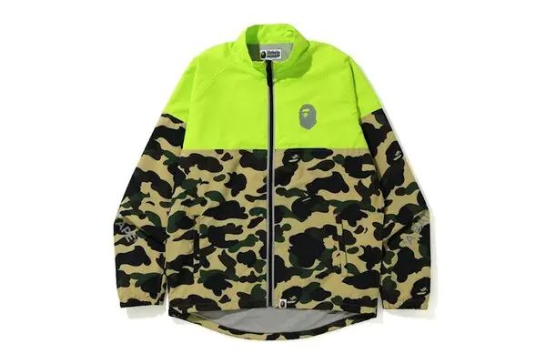 A BATHING APE 1st Camo Cycling Jacket