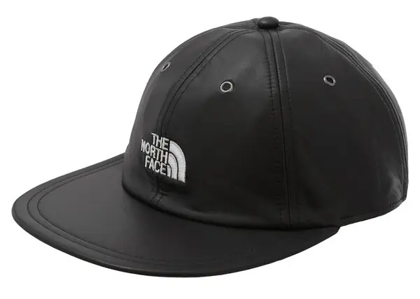 Supreme The North Face Leather 6-panel Cap - Black