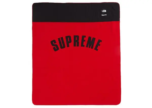 Supreme The North Face Arc Logo Denali Fleece Blanket - Red