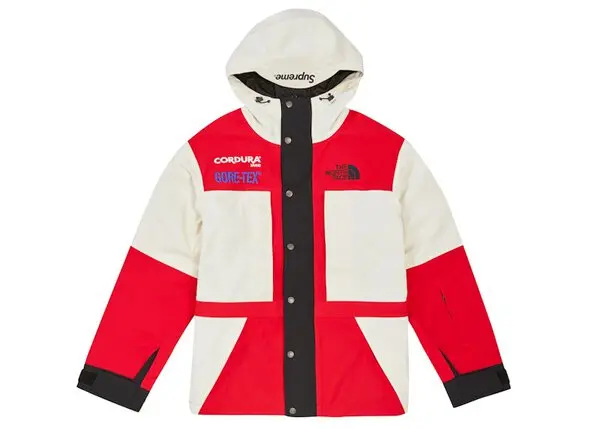 Supreme X The North Face Logo Mountain Jacket - White | Editorialist