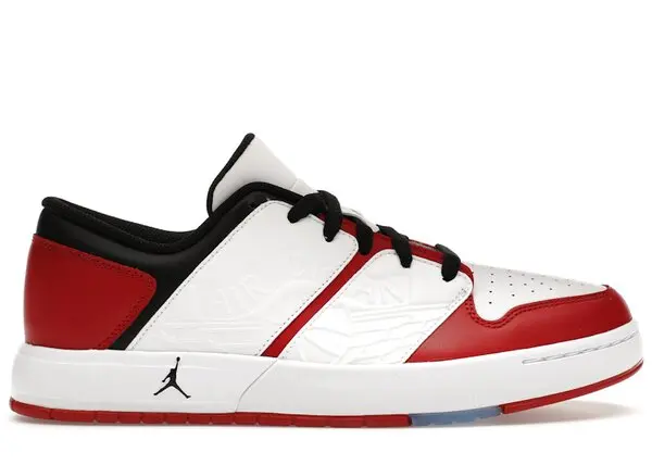 JORDAN Nu Retro 1 Low Sneakers - Varsity Red/white/black
