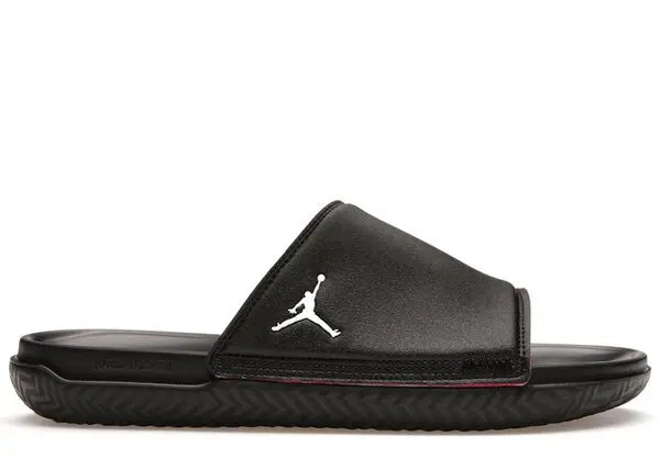 JORDAN Play Slides - Black/photon Dust/off Noir