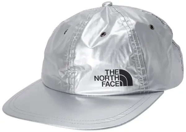 Supreme The North Face Metallic 6-panel Cap - Silver