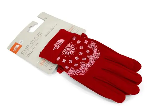 Supreme The North Face Bandana Gloves - Red